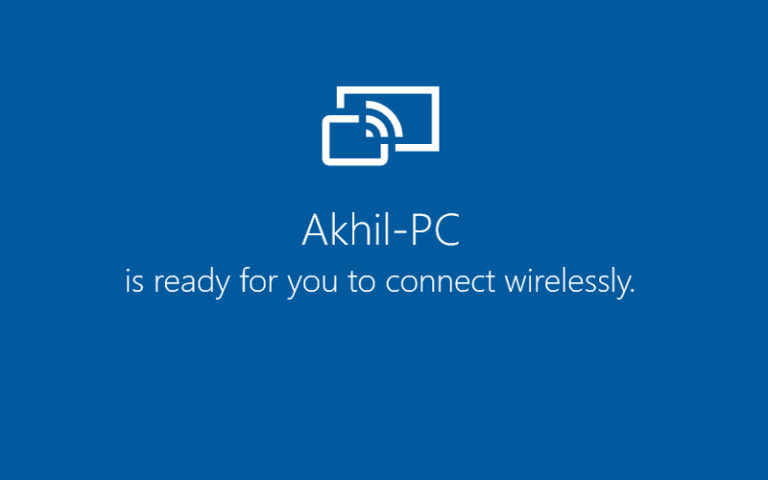 How To Screen Cast On Your Windows PC