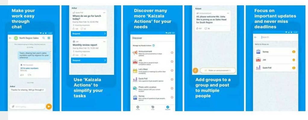 Microsoft Launches Made For India App Kaizala