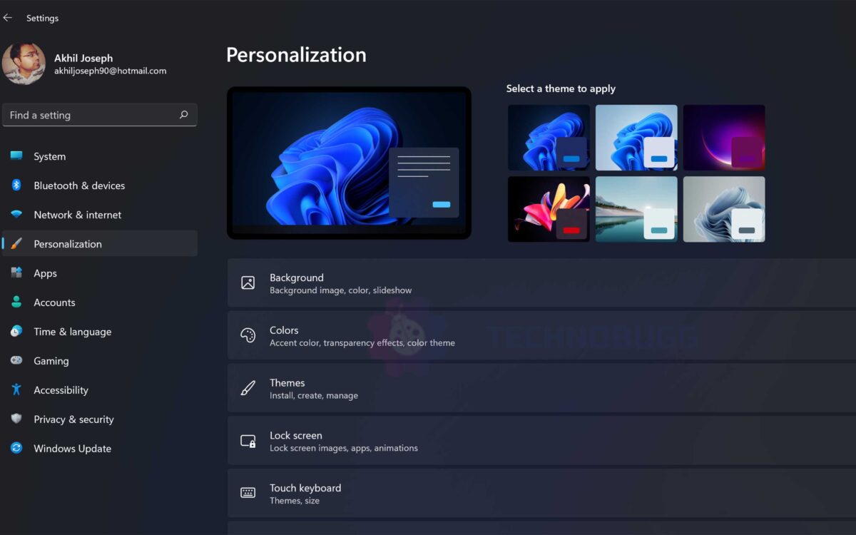 How To Change Theme Colour Scheme In Windows 11
