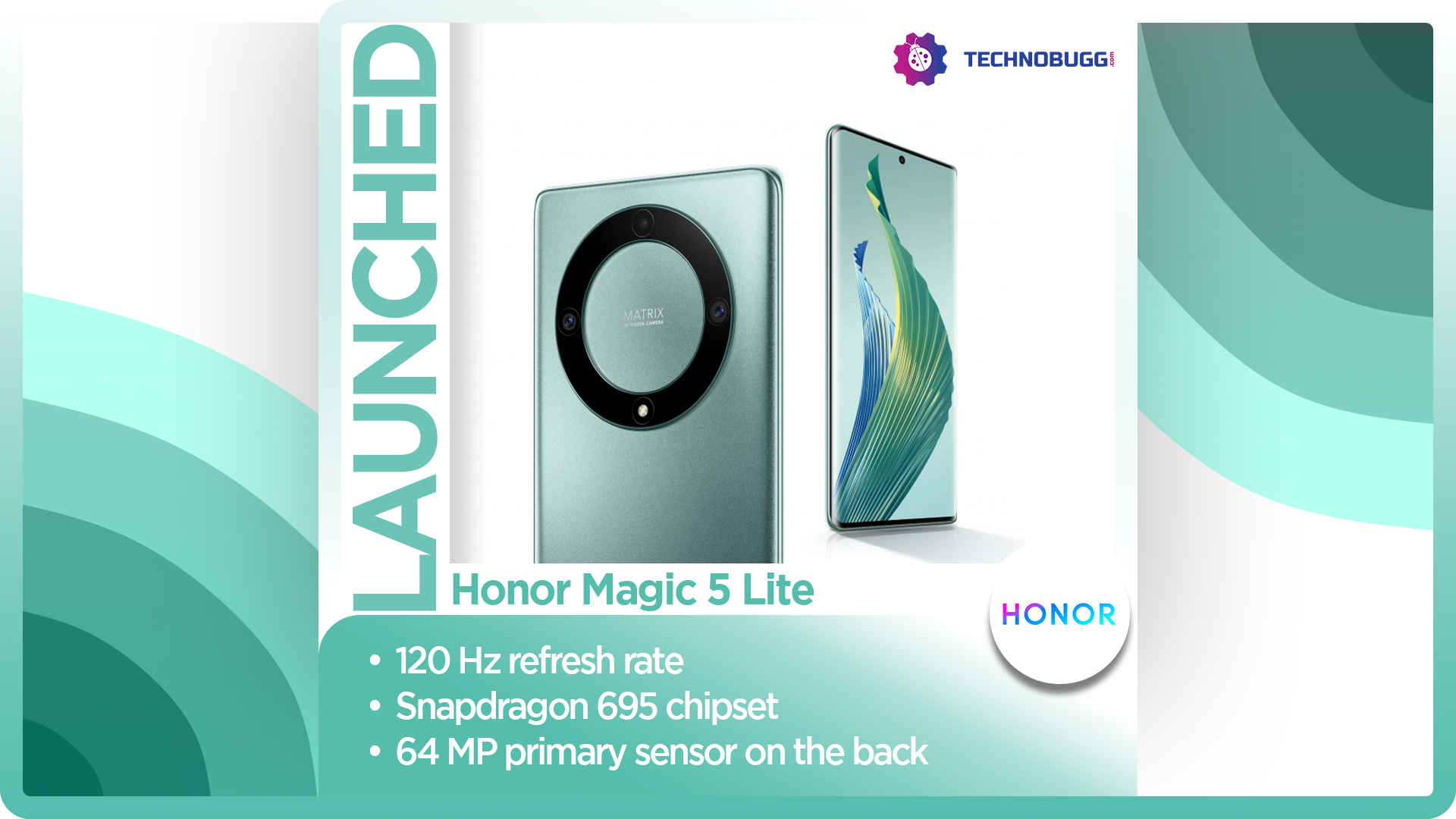 Honor Magic 5 Lite Unveiled With Snapdragon 695 SoC