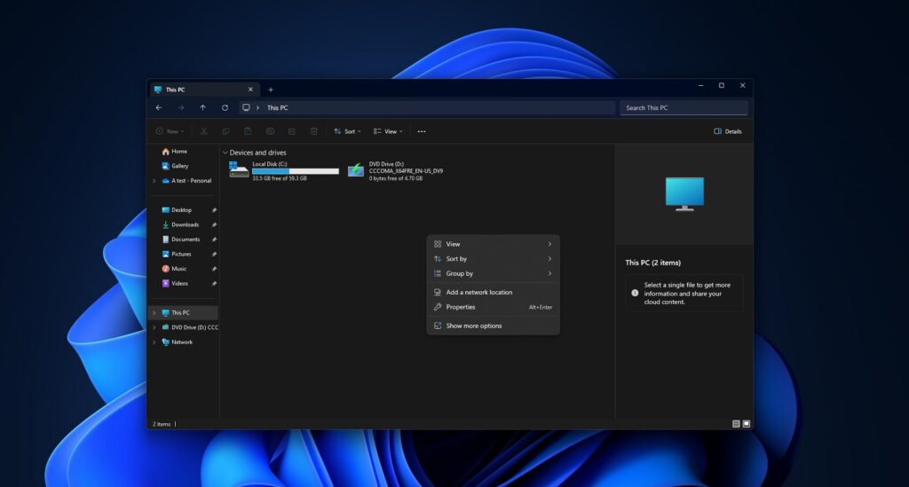 Upcoming Windows 11 File Explorer Appears Online
