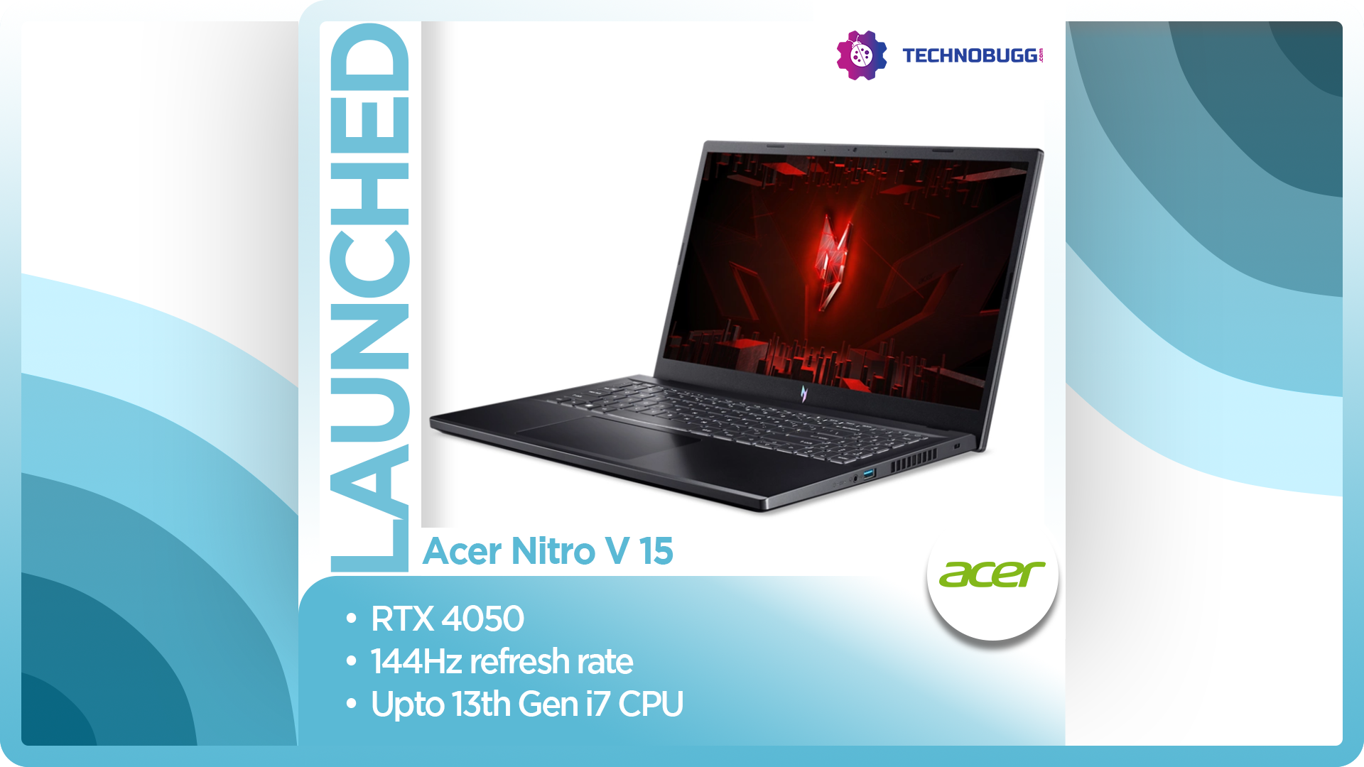 Acer Nitro V 15 Unveiled