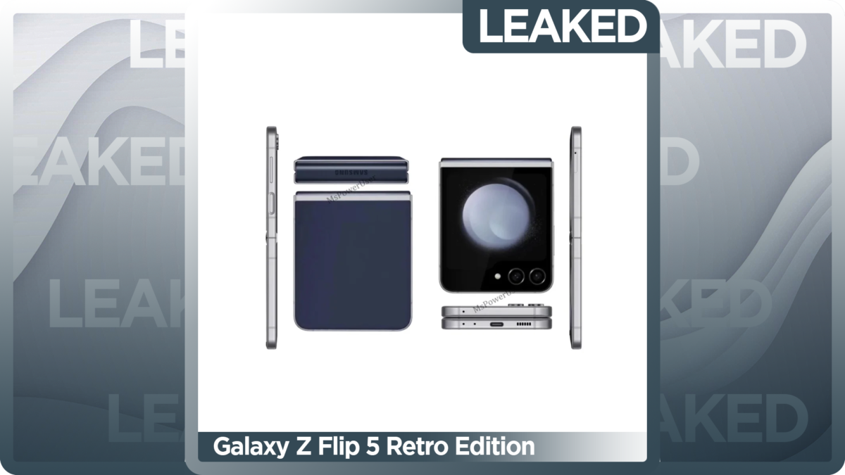 Samsung Galaxy Z Flip 5 Retro Edition Reportedly Incoming