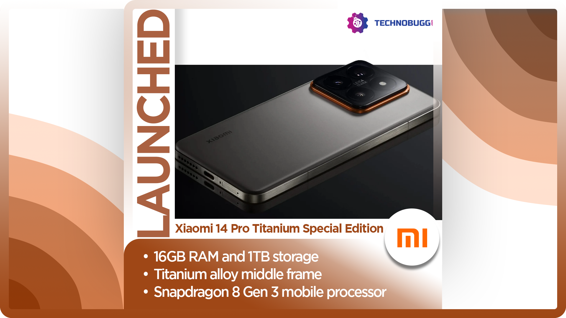 Xiaomi 14 Pro Titanium Special Edition Unveiled