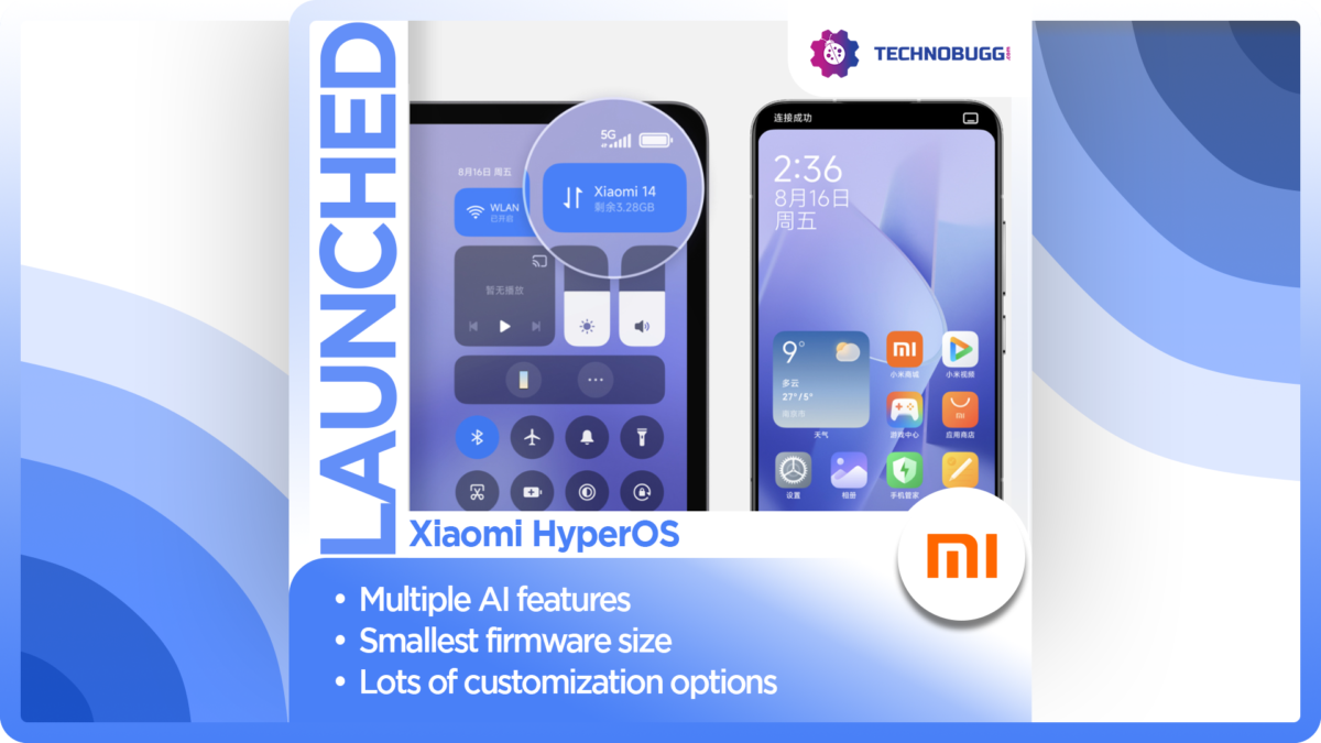 Xiaomi Unveils HyperOS; New Custom Skin Of The Brand