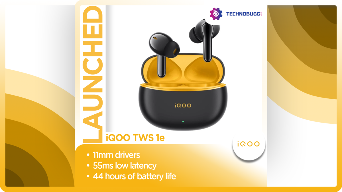 IQOO TWS 1e Unveiled