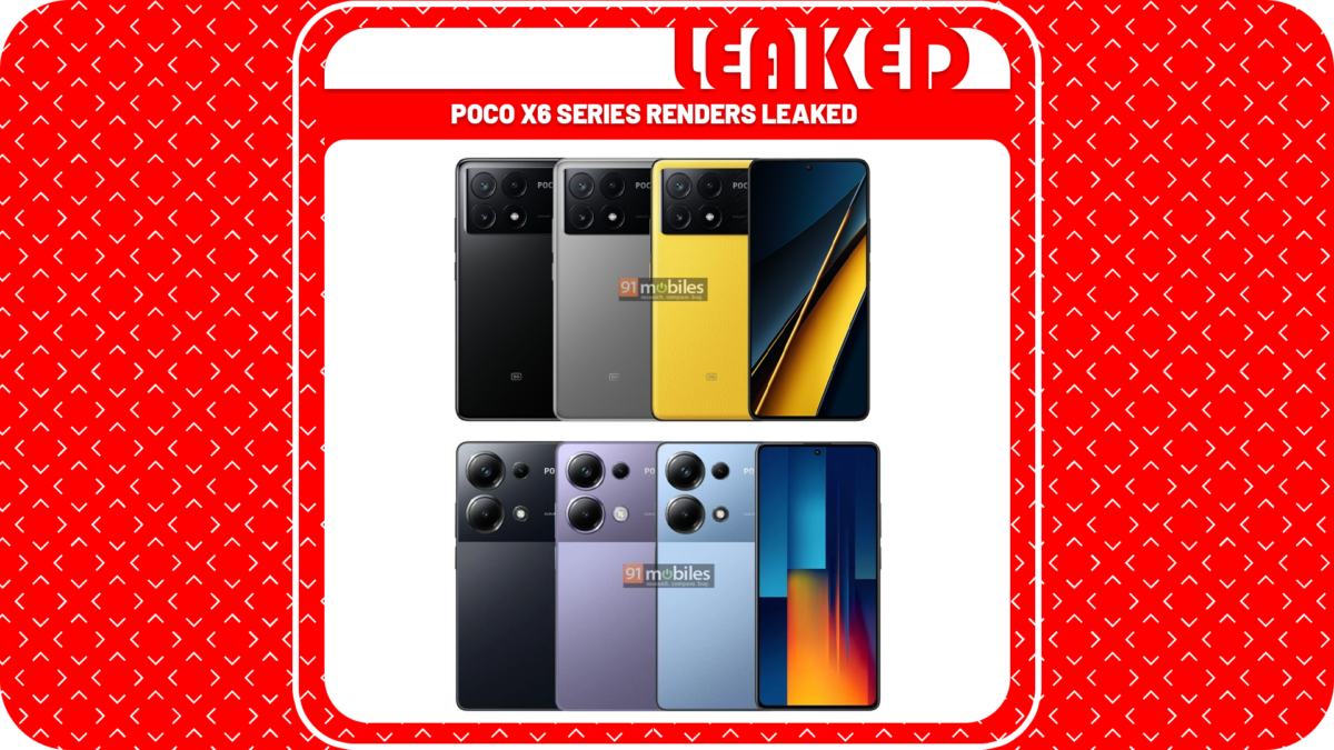 POCO X6, X6 Pro, & M6 Pro 4G Chipsets Confirmed