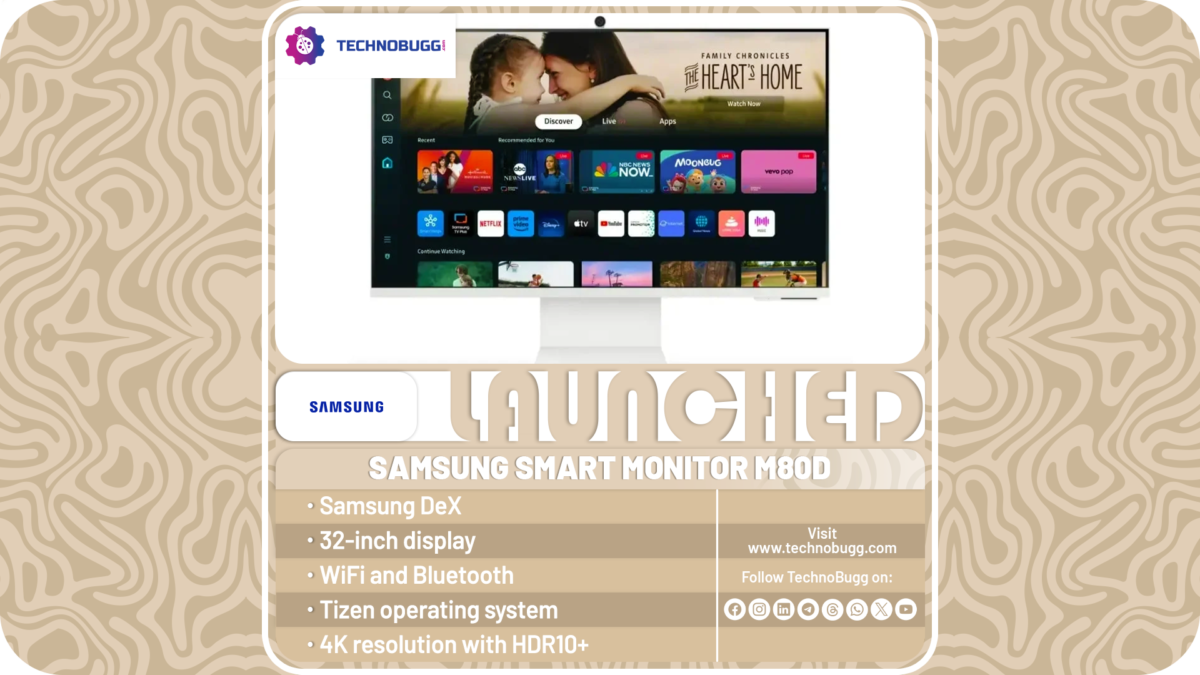 Samsung Smart Monitor M80D Goes Official