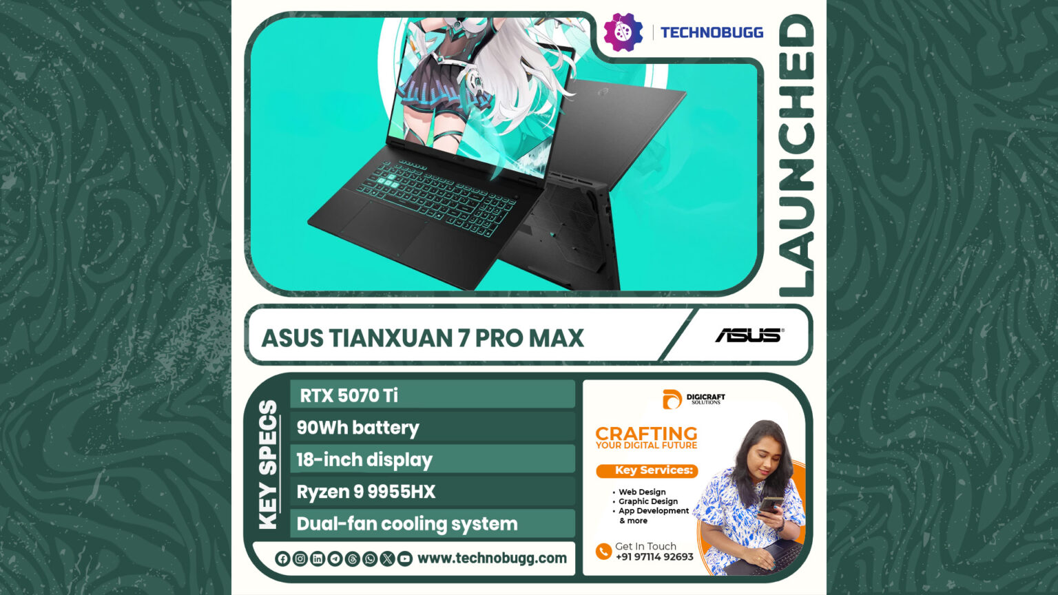 Asus Tianxuan 7 Pro Max Unveiled